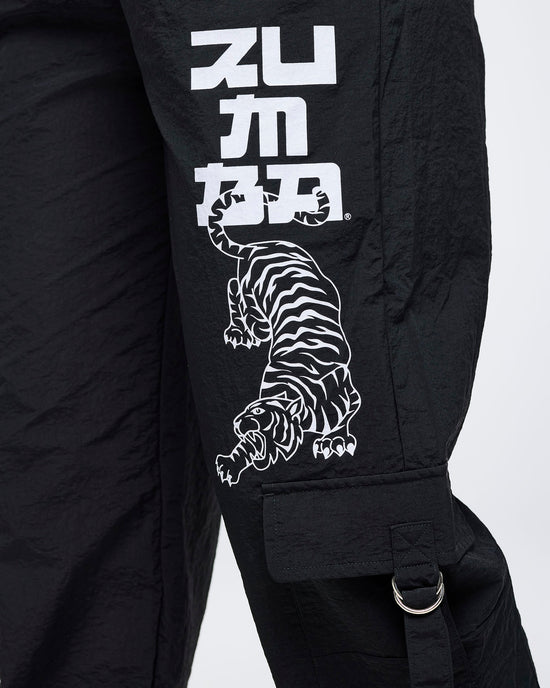 Eastern Flavor High Rise Cargo Pants With Tassels – Zumba Wear | STRONG iD