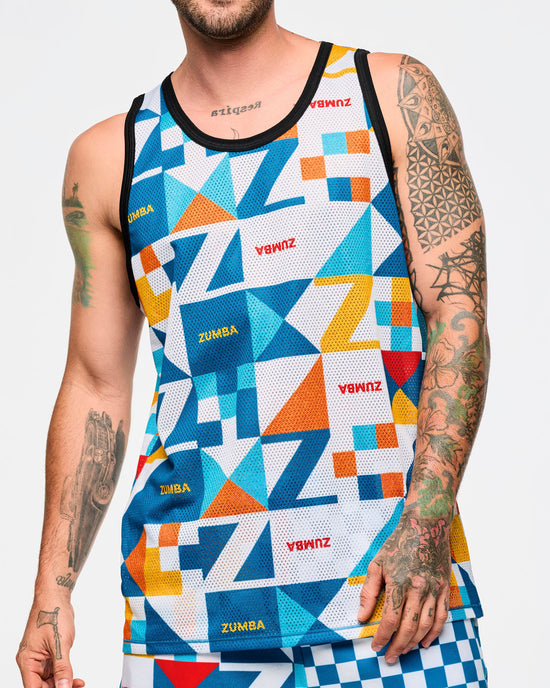 Zumba Rays Men's Basketball Tank – Zumba Wear | STRONG iD